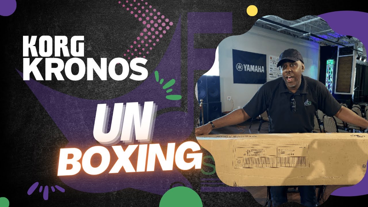 The New Korg Kronos 3 UNBOXING! - YouTube