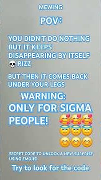 Rizz find the secret code - YouTube