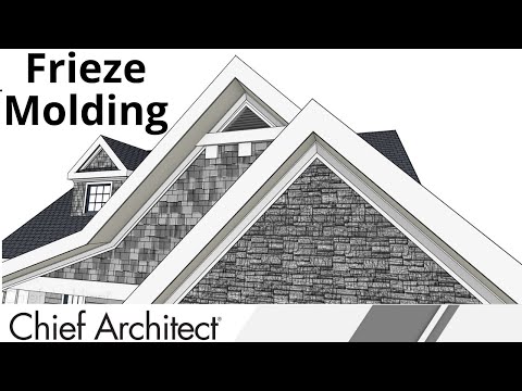 Placing and Adjusting Frieze Moldings - YouTube