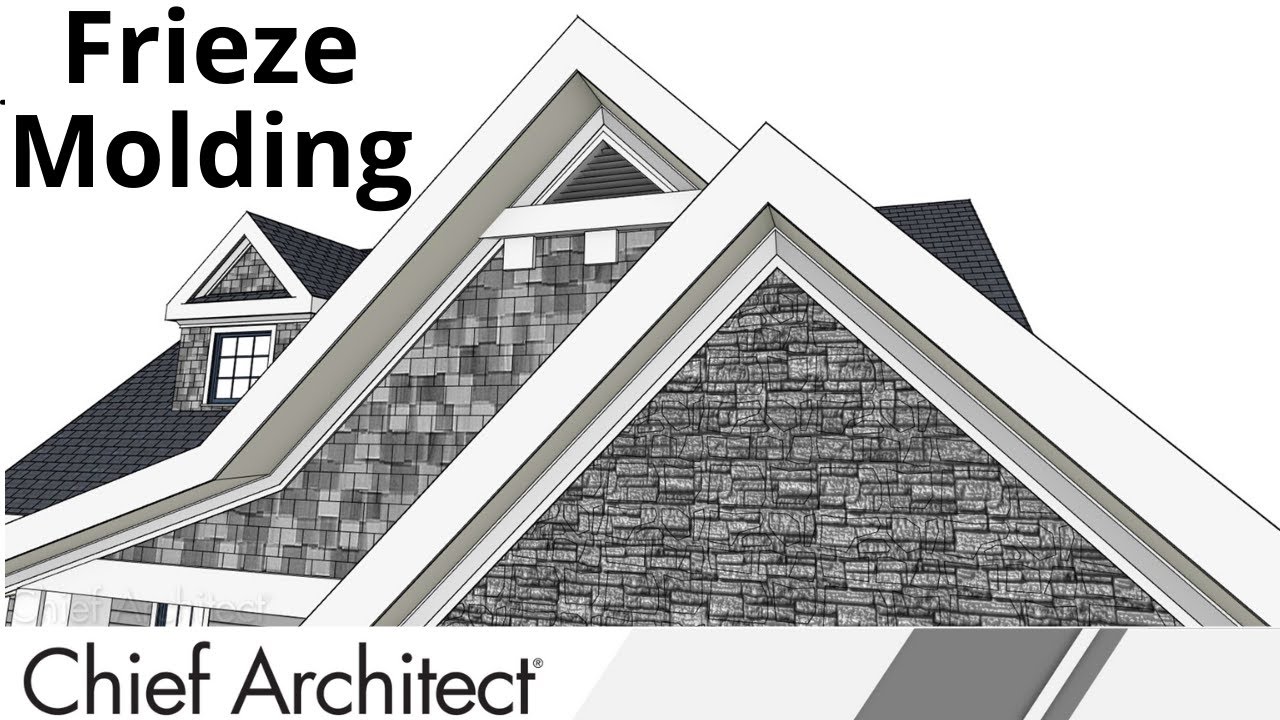 Placing and Adjusting Frieze Moldings - YouTube