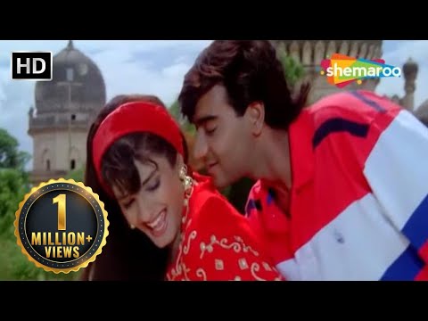 Mere Dil Ne Chupke Se | Gair (1999) | Ajay Devgan | Raveena Tandon | Romantic Hindi Songs
