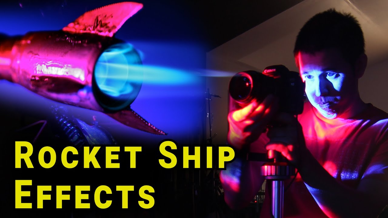 Creating Rocket Ship effects with a Propane Nozzle - YouTube