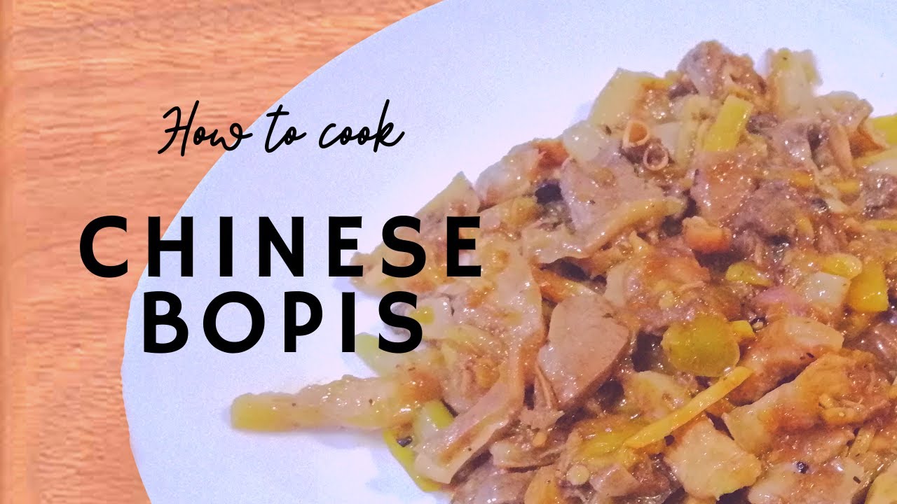 How To Cook Chinese Bopis - YouTube