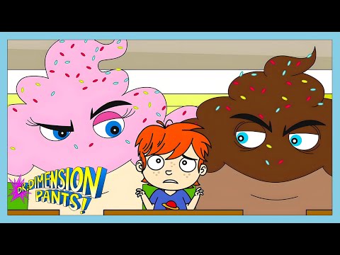 CUPCAKES AT LARGE! | Dr Dimension Pants | WildBrain Giggles