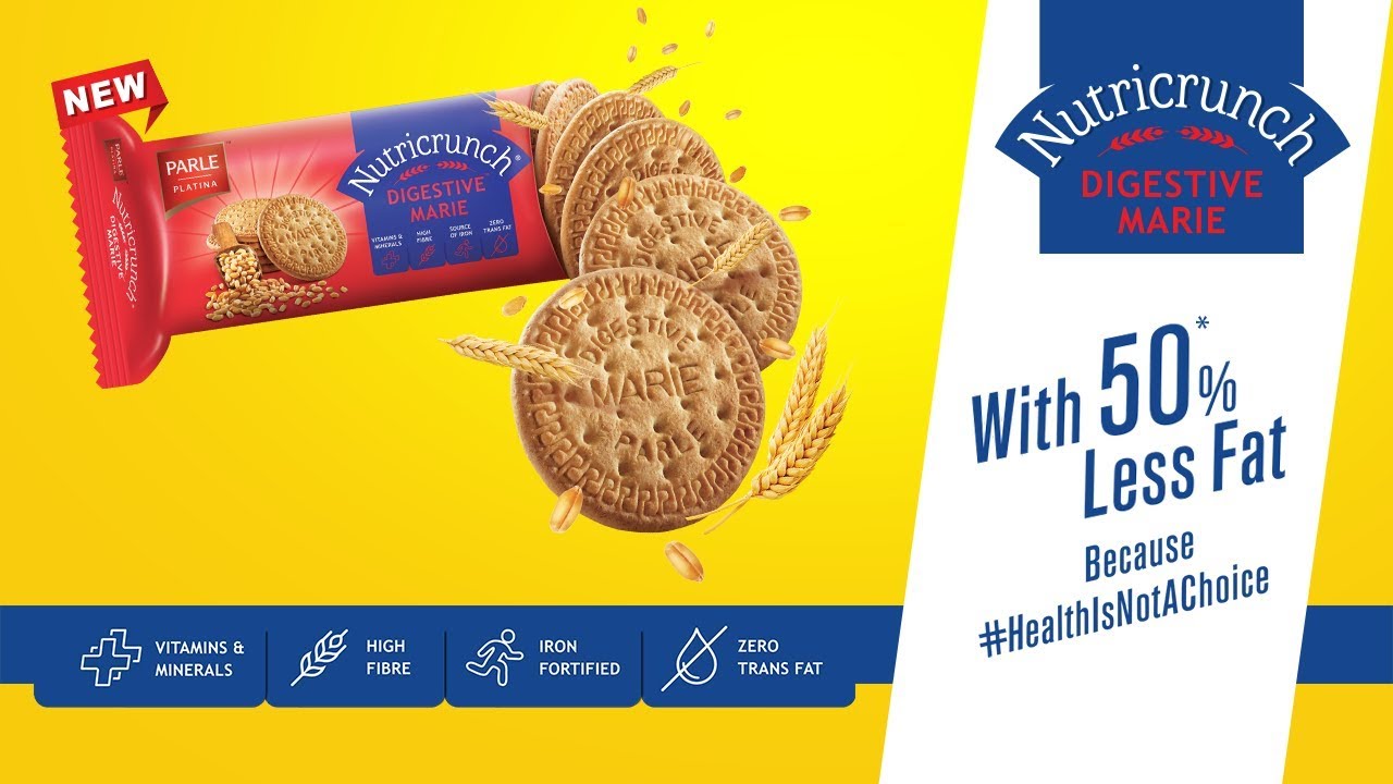 Parle Nutricrunch Digestive Marie | Party - English - YouTube