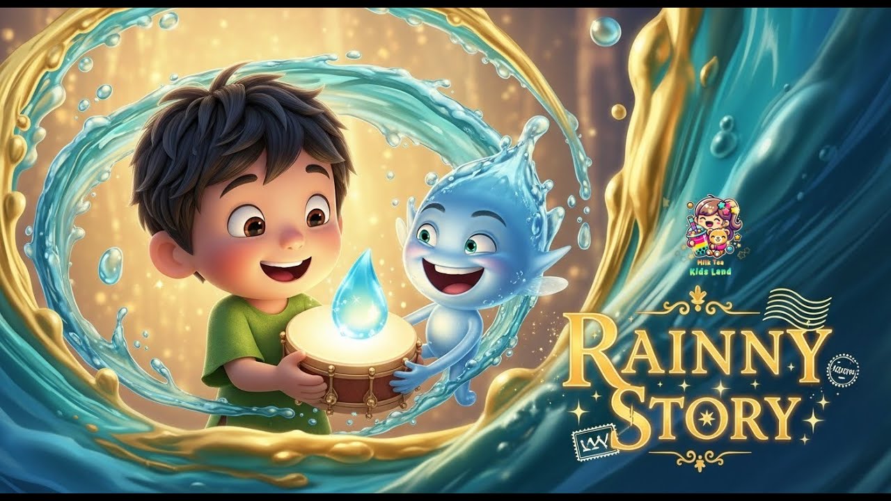 Rainny Story: Rain Is Just A Child Who Want To Play | Cozy Bedtime ...