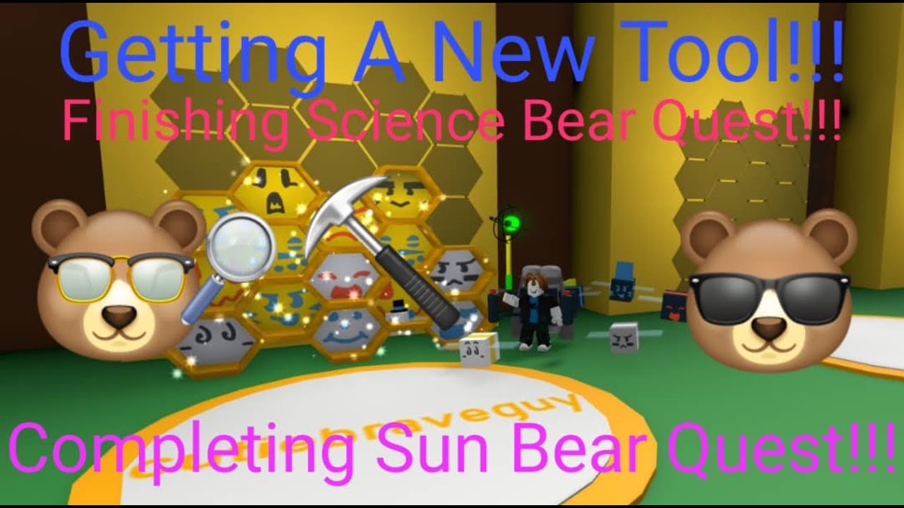 Bee Swarm Simulator? Part 12 / Getting A New Tool And Completing Sun ...
