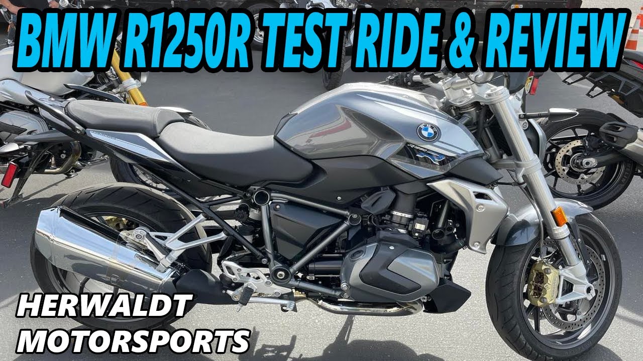 BMW R1250R TEST RIDE & REVIEW AT HERWALDT MOTORSPORTS - YouTube