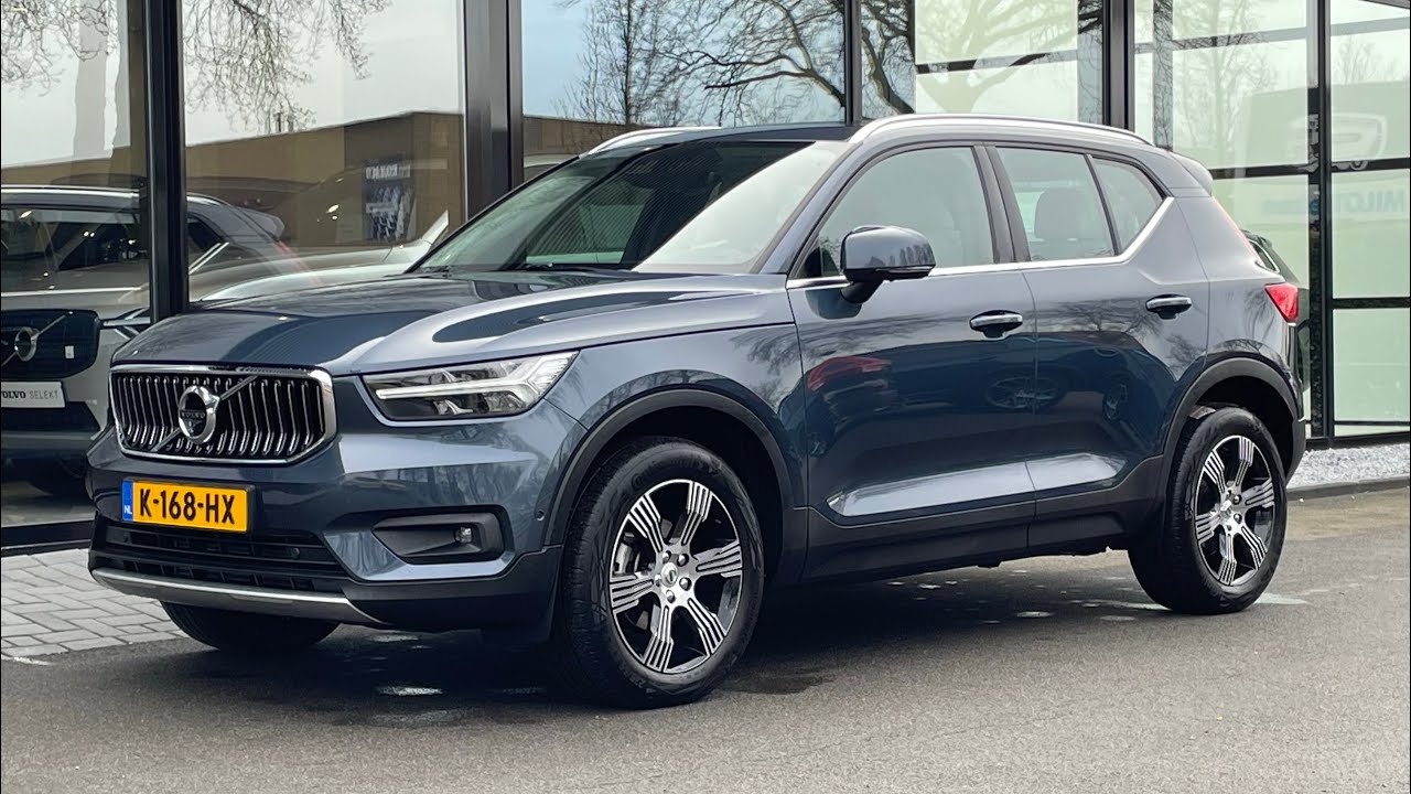 Volvo XC40 T2 Inscription | Denim Blue - YouTube