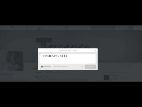How to Send/Post/Tweet Blank tweet to Twitter - YouTube