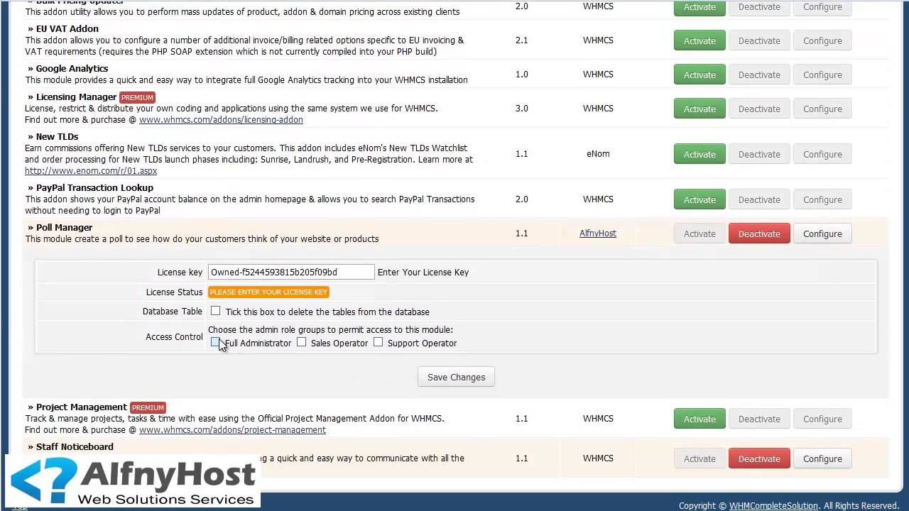 How to enter your license key and activate the module - YouTube