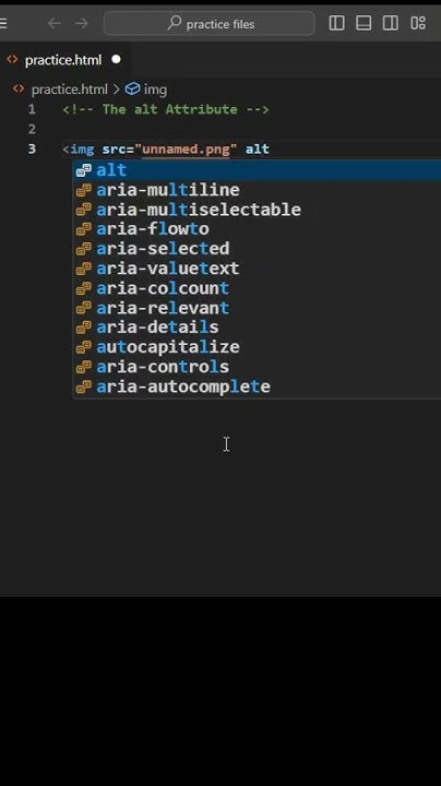 The Alt Attribute | #html #coding #code #webdesign #html5 #htmlcode #webdevelopment - YouTube