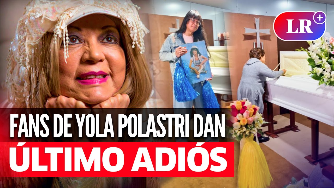 Fans de YOLA POLASTRI le dan el ÚLTIMO ADIÓS en el ministerio de ...
