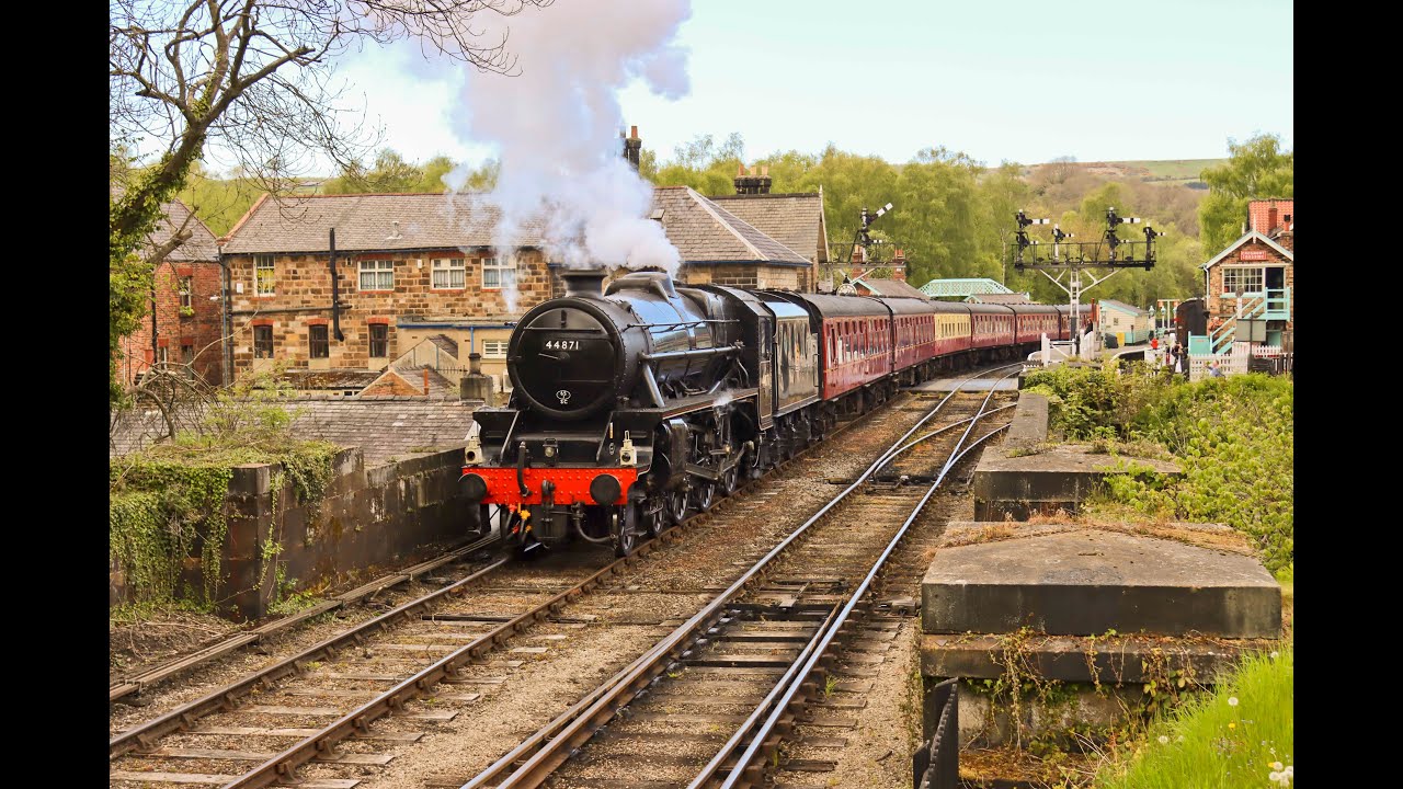 North Yorkshire Moors Railway | NYMR re-opens with 44871, 825 & 80136 ...