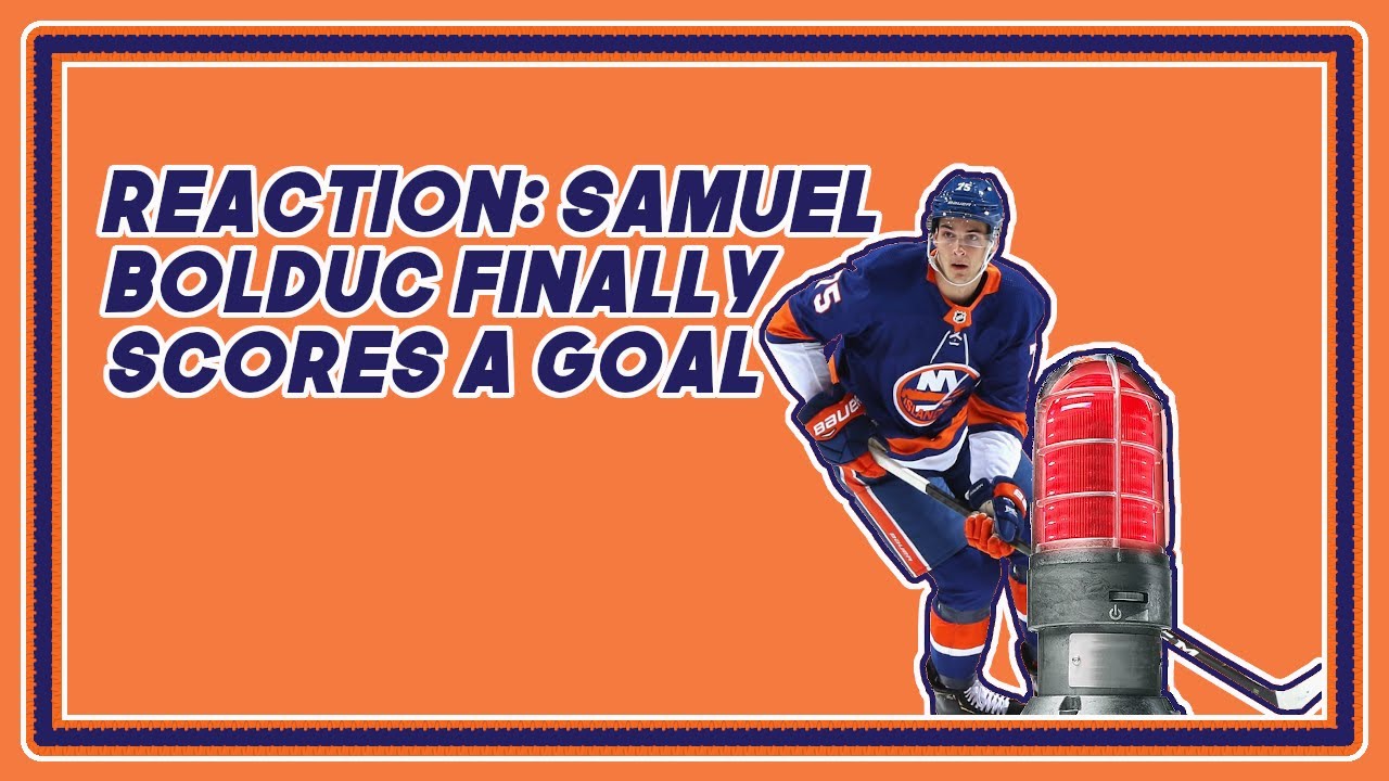 Samuel Bolduc has scored his first point of the season - YouTube
