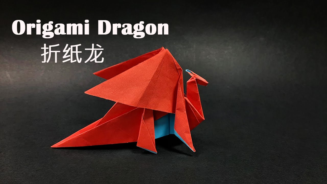Easy Origami Dragon | How to Make a Red Dragon? - YouTube
