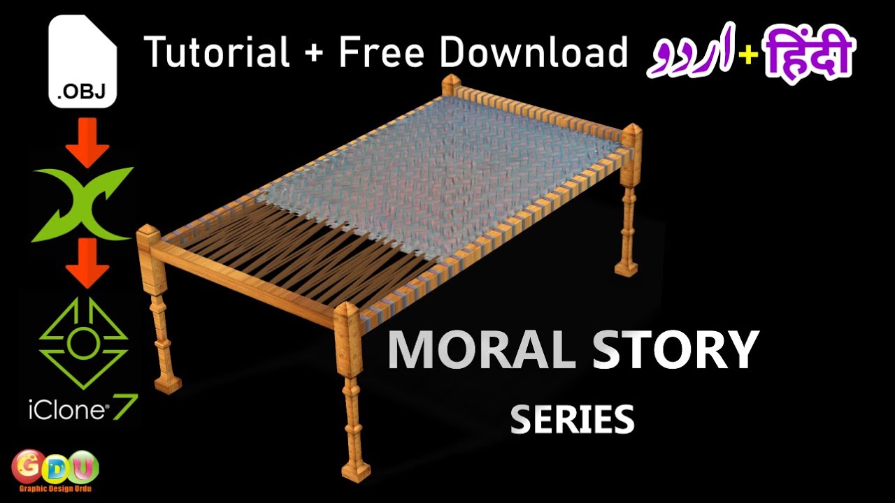 how to import your own 3D models | Charpai - FBX, OBJ | iclone tutorial ...