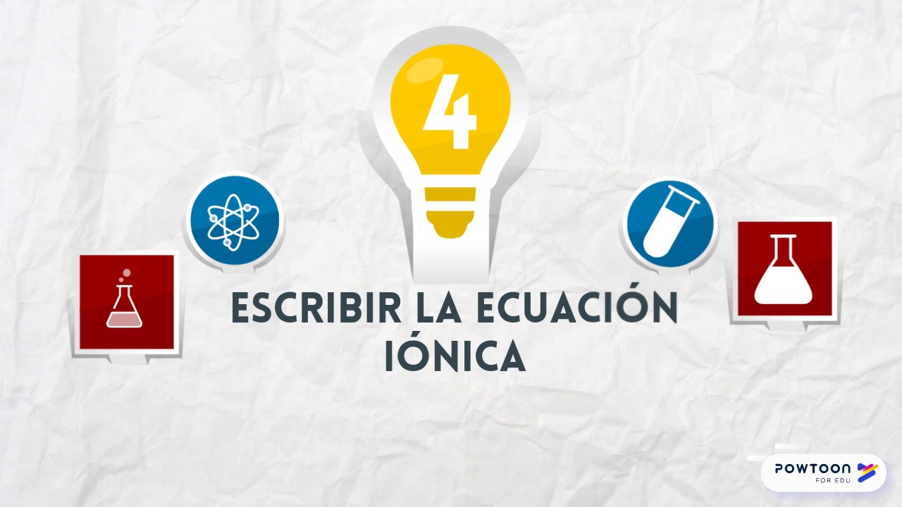 Ecuación iónica y iónica neta - YouTube