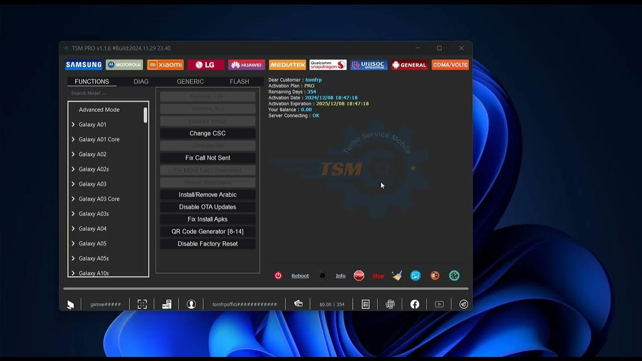 M Horse Hot 30 Play Plus (SC7731E) Pin FRP Reset by TSM Pro Tool - YouTube