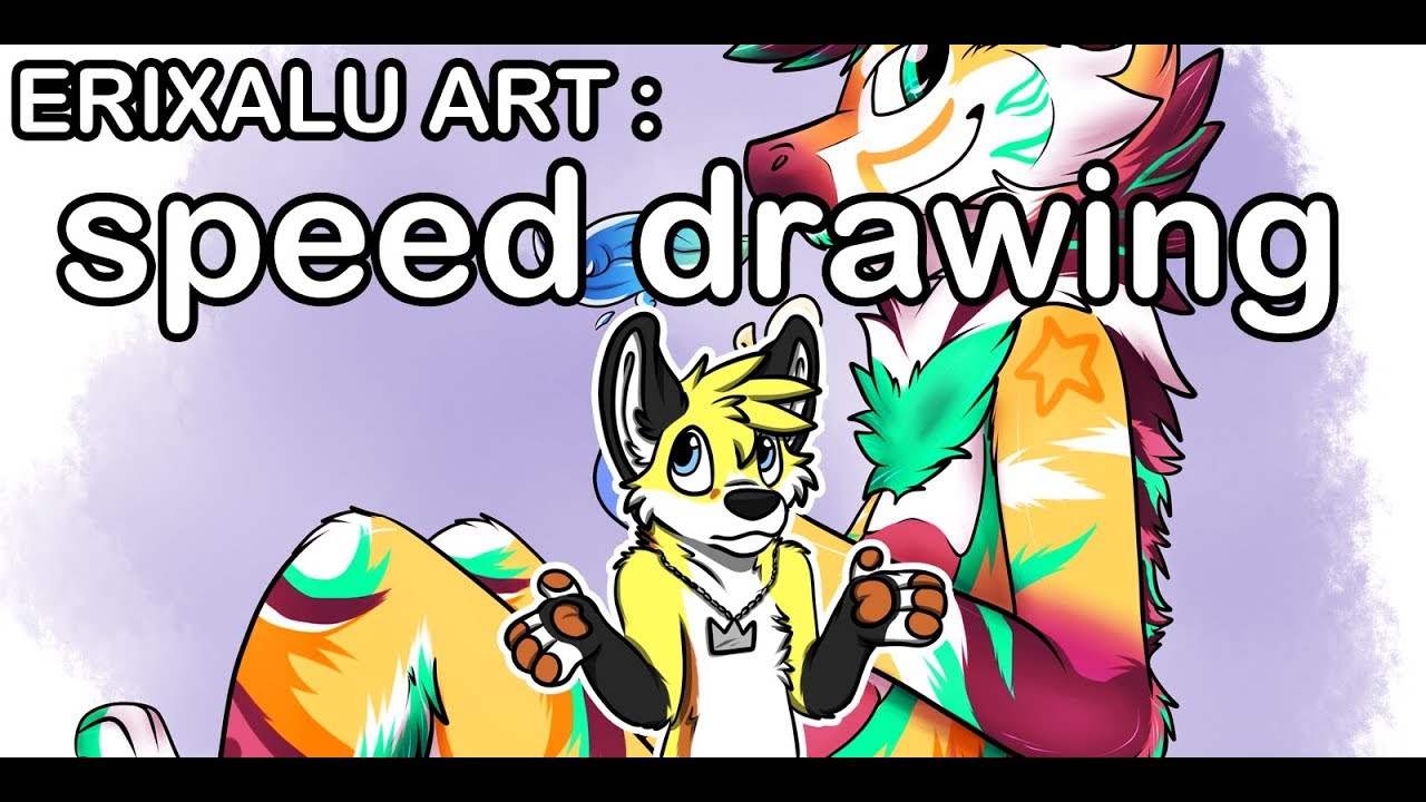 furry speed draw -PERSONAL- - YouTube