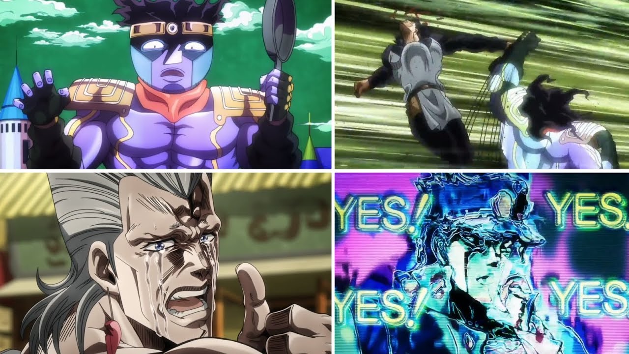 jojo bizarre adventure all meme in part 3 - YouTube