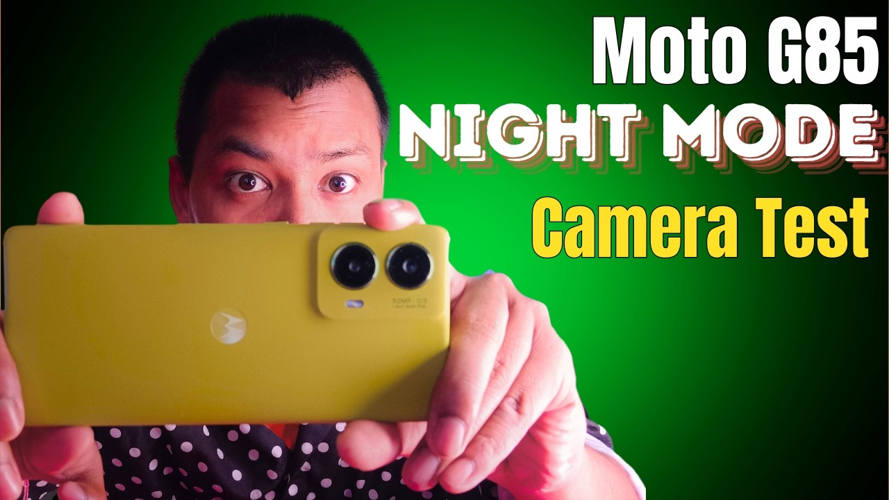 Moto G85 Night Mode Camera Test - Very Impressive Photos - YouTube