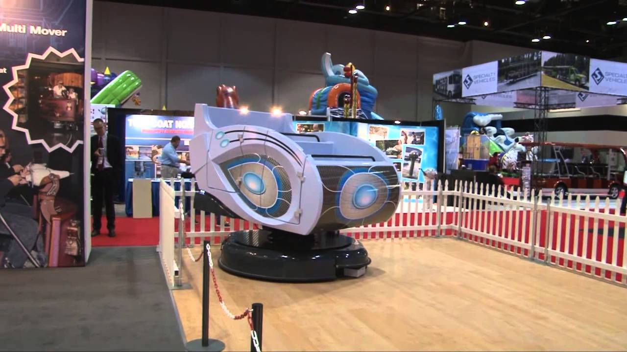 ETF Ride System at IAAPA 2012 - YouTube
