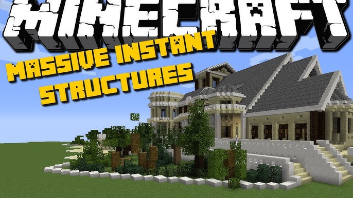 Instant Structure Mod Minecraft