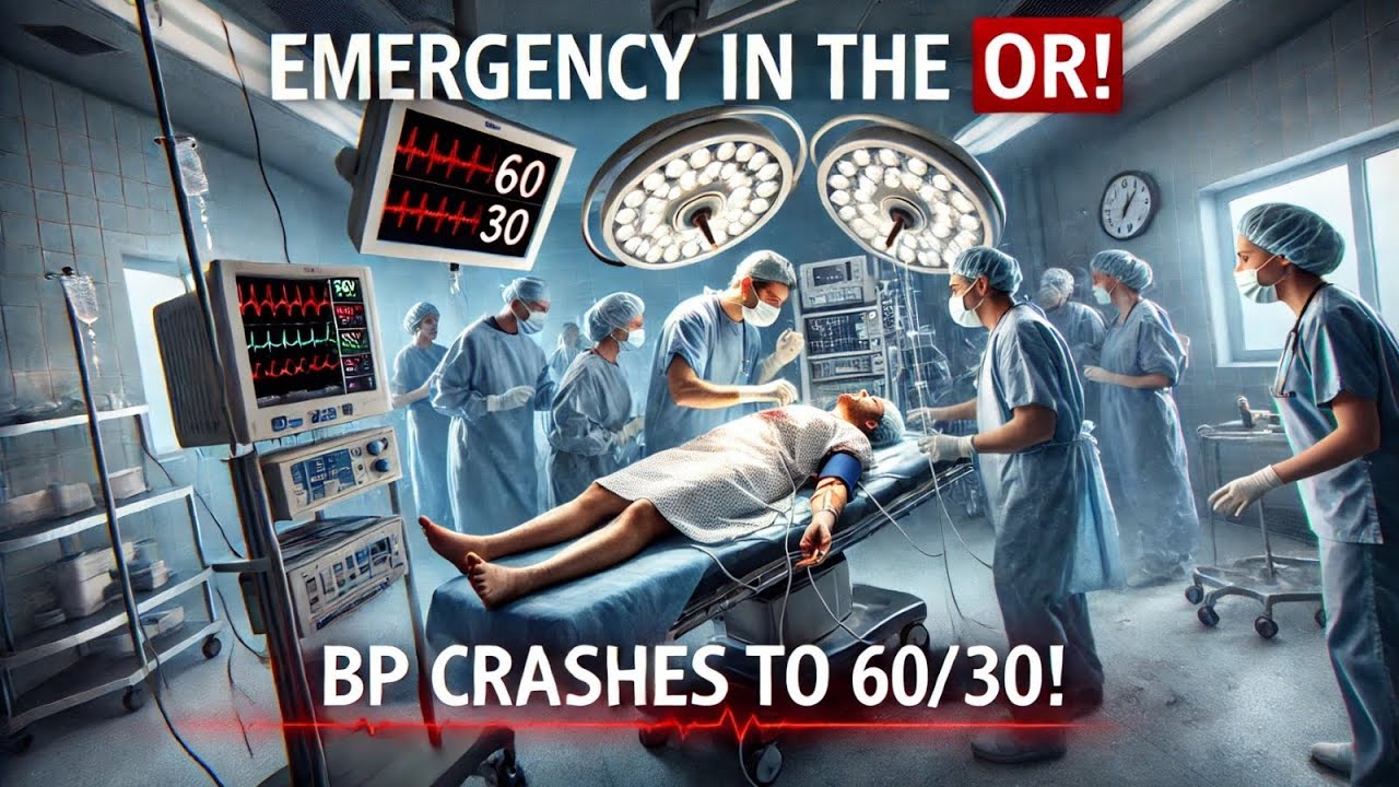 Spinal Anesthesia Shock! C-Section के दौरान BP गिरा 60/30! 😨💉| Dr ...