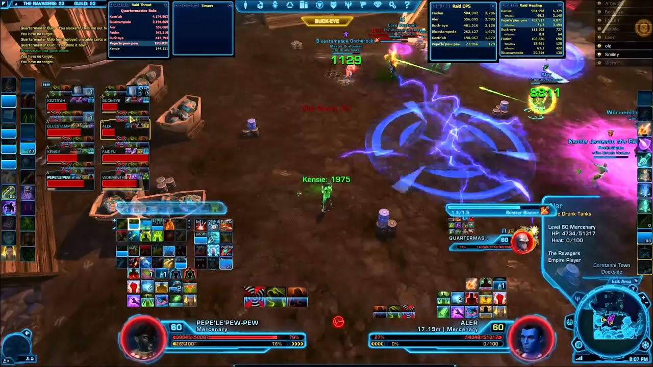 SWTOR Bosses Guide - Quartermaster Bulo (HM - The Ravagers) - Part 2 ...