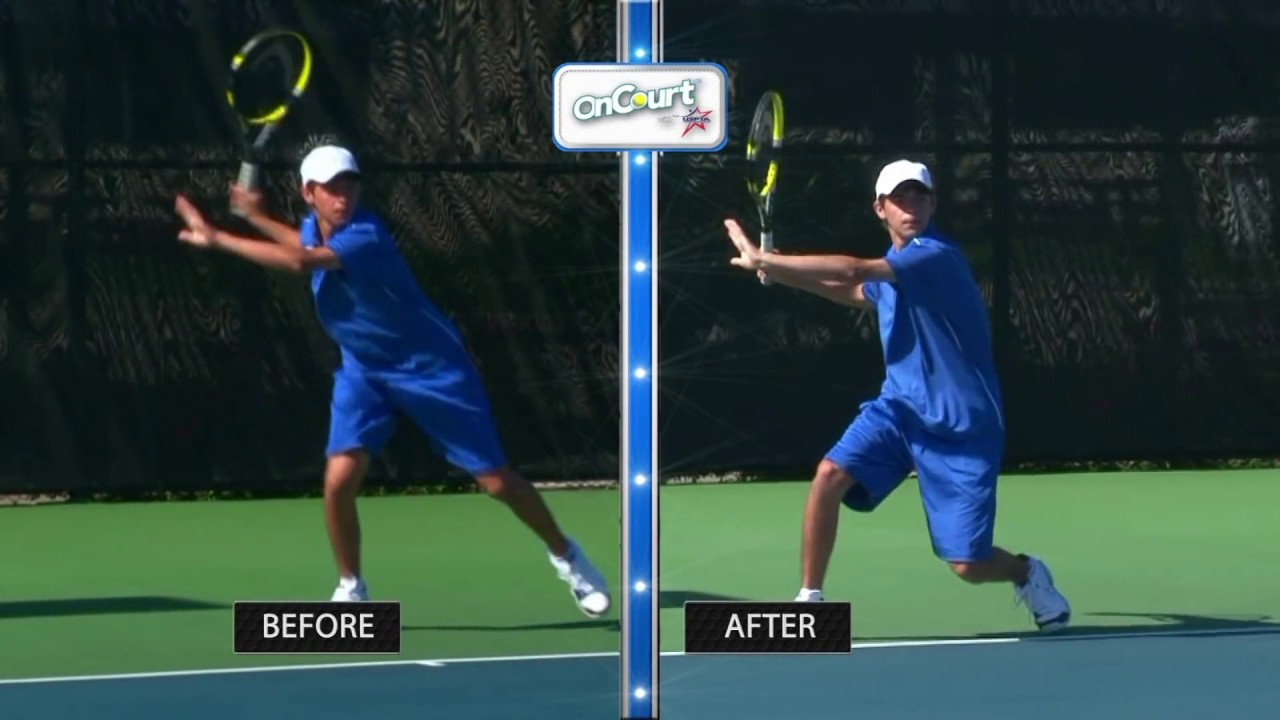 On Court with USPTA: Improved Forehand Technique with Rick Macci - YouTube