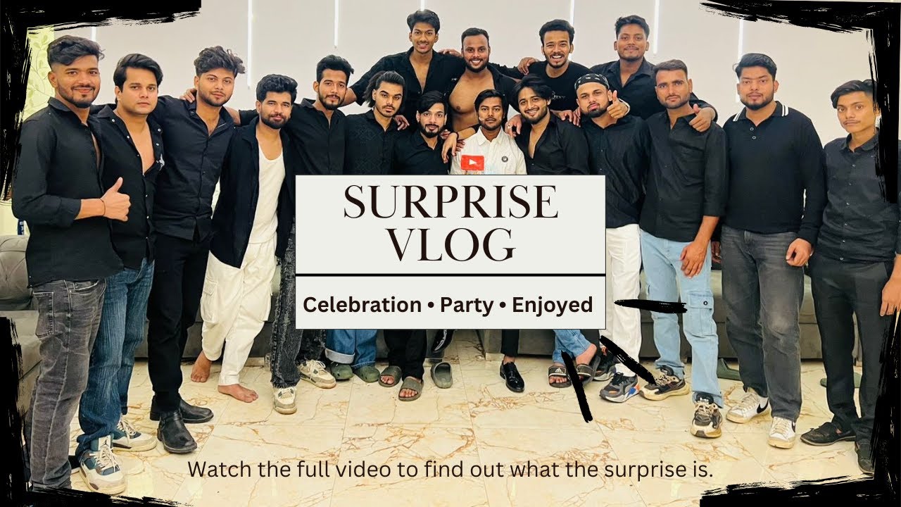 Surprise Vlog 🥳 ️ - YouTube