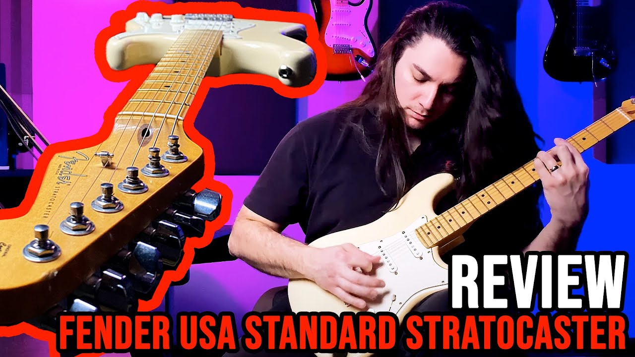 Metal with Strat | Fender USA Standard Stratocaster - YouTube