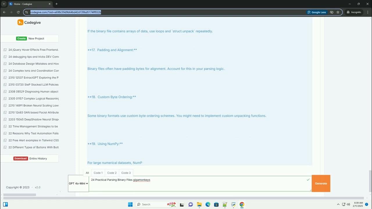 24 practical parsing binary files gigamonkeys - YouTube