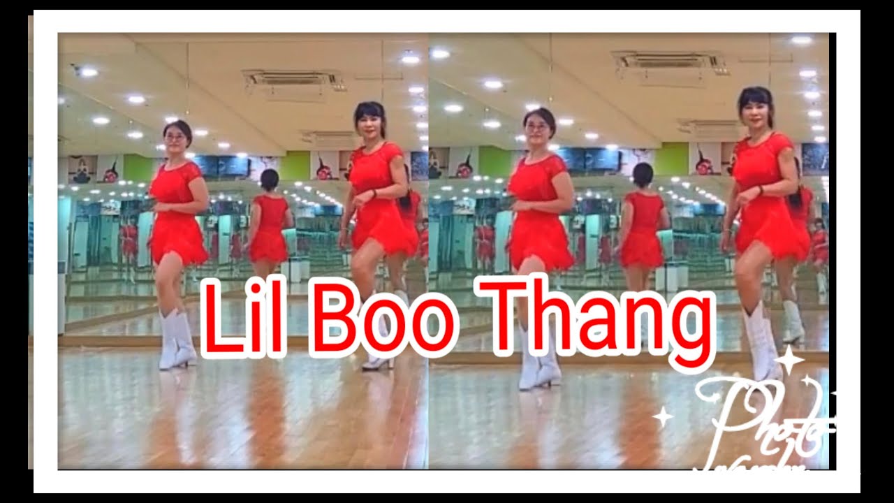 Lil Boo Thang -Line dance (사)한국라인댄스협회-남양주지회(초,중급댄스) - YouTube