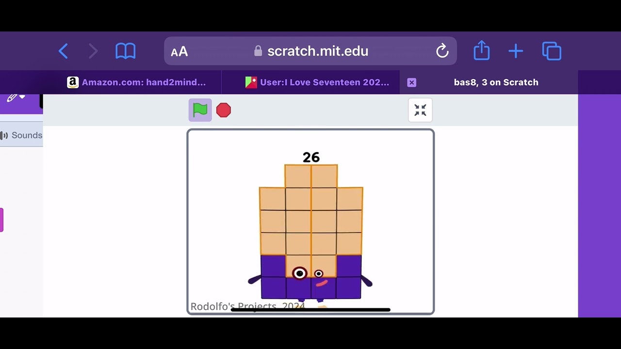 Octalblocks band 3 but pitch 9 - YouTube