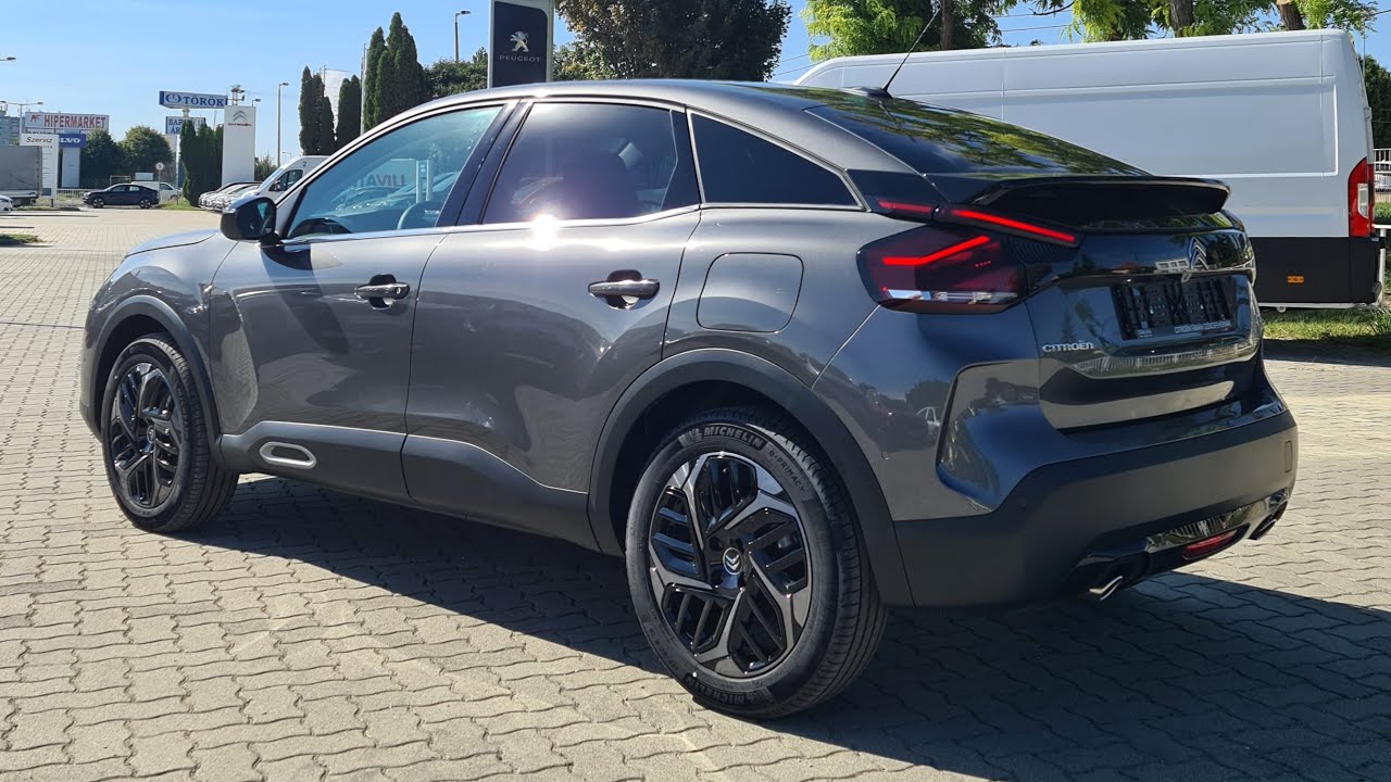 Citroën C4 Feel Plus 1.2 PureTech 130 Platinum Grey - YouTube