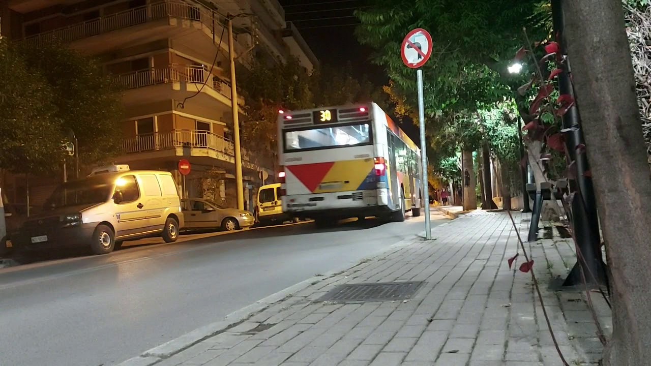Λεωφορεία Ο.Α.Σ.Θ. στην Τριανδρία και έξω (Part 1) - YouTube