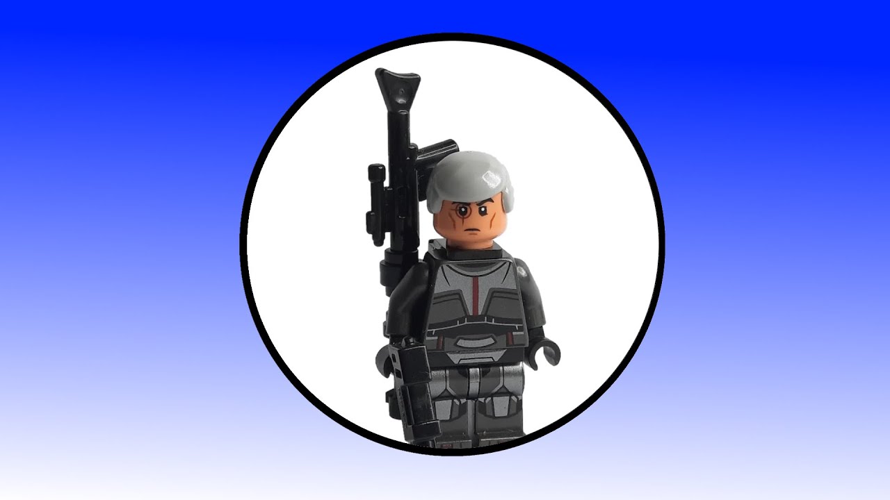 How to Make a LEGO Republic Crosshair Minifigure - YouTube