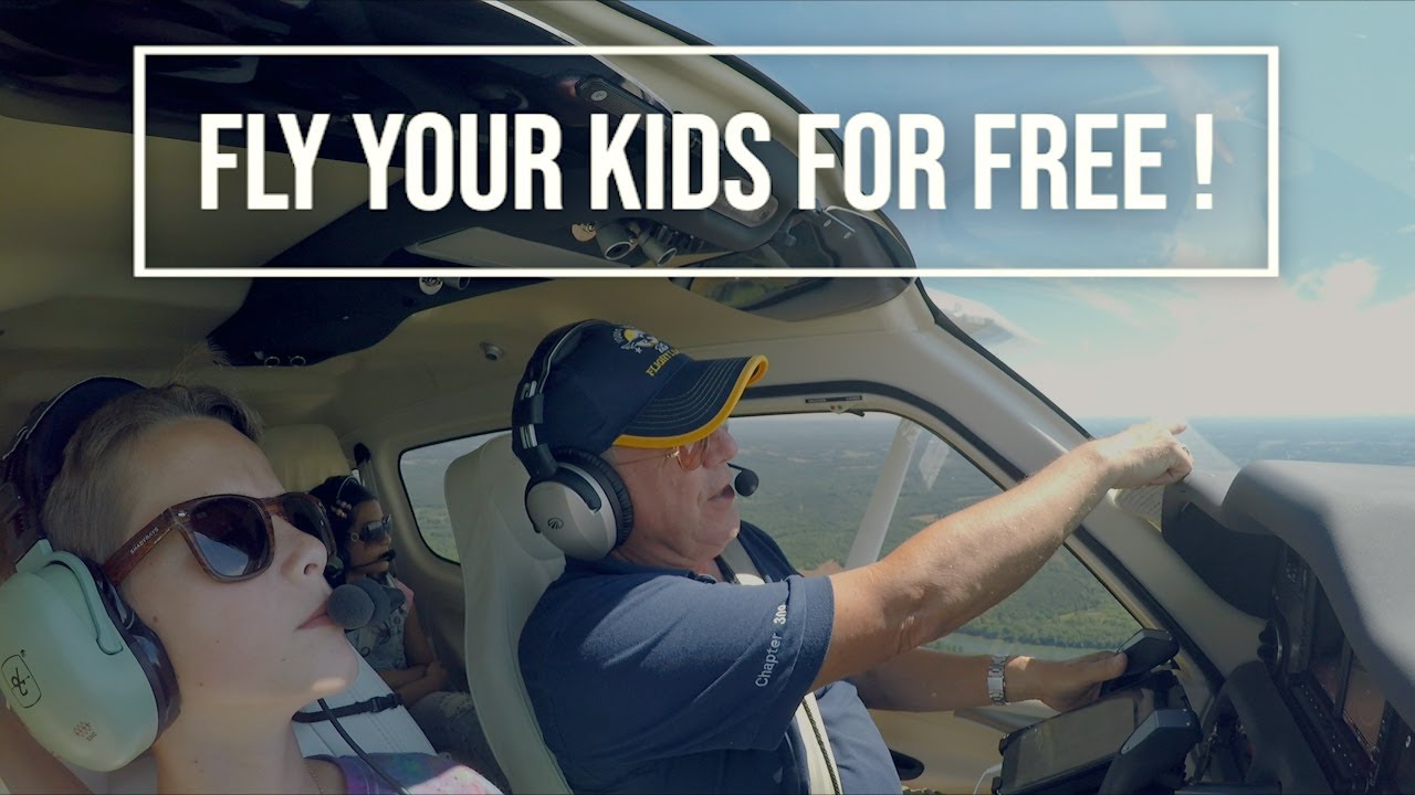 Fly Kids for Free! Take Their Aviation Passion to the Sky! - YouTube