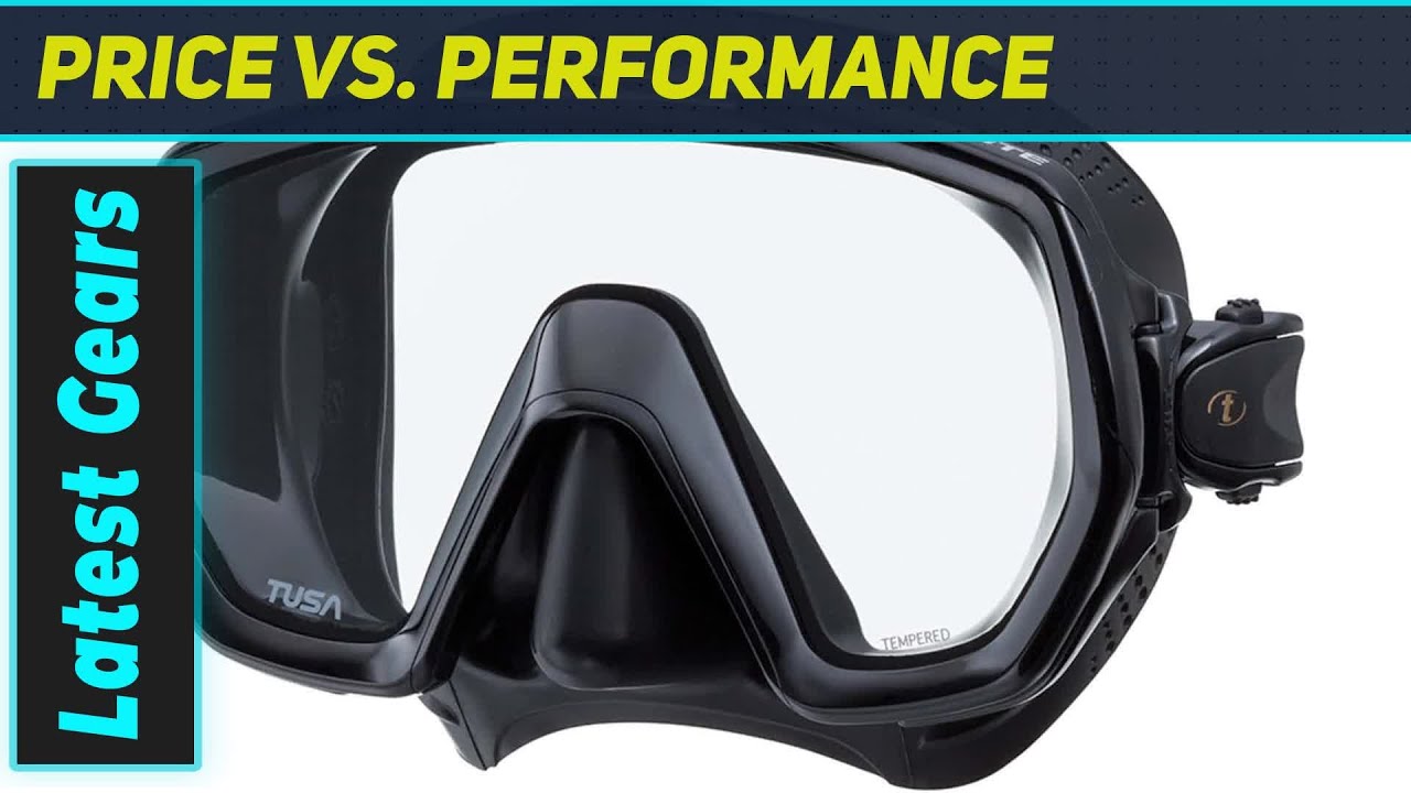TUSA M-1003 Freedom Elite Mask: BEST Wide View Dive Mask? - YouTube