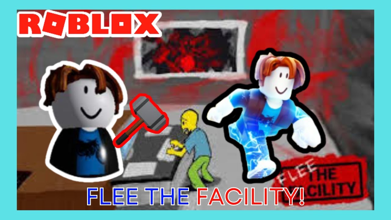 (Roblox Flee The Facility) Beast在我前面也抓不到我？？？ - YouTube