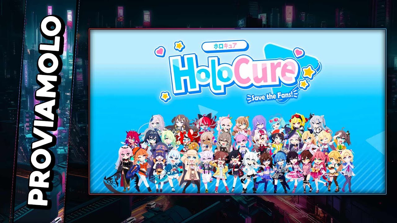 WEEB SURVIVORS! HOLOCURE: SAVE THE FANS Gameplay ITA - PROVIAMOLO ...