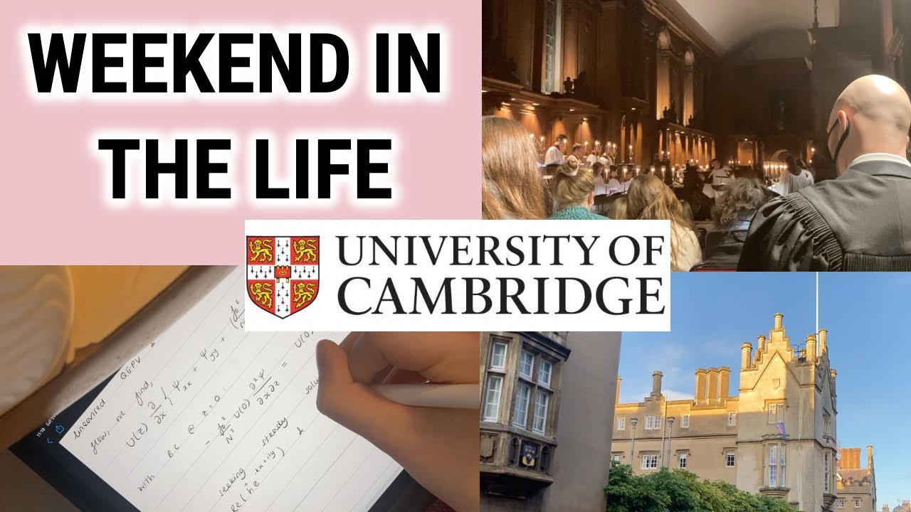 Weekend in the Life of a Cambridge Student | Last Week of Term - YouTube