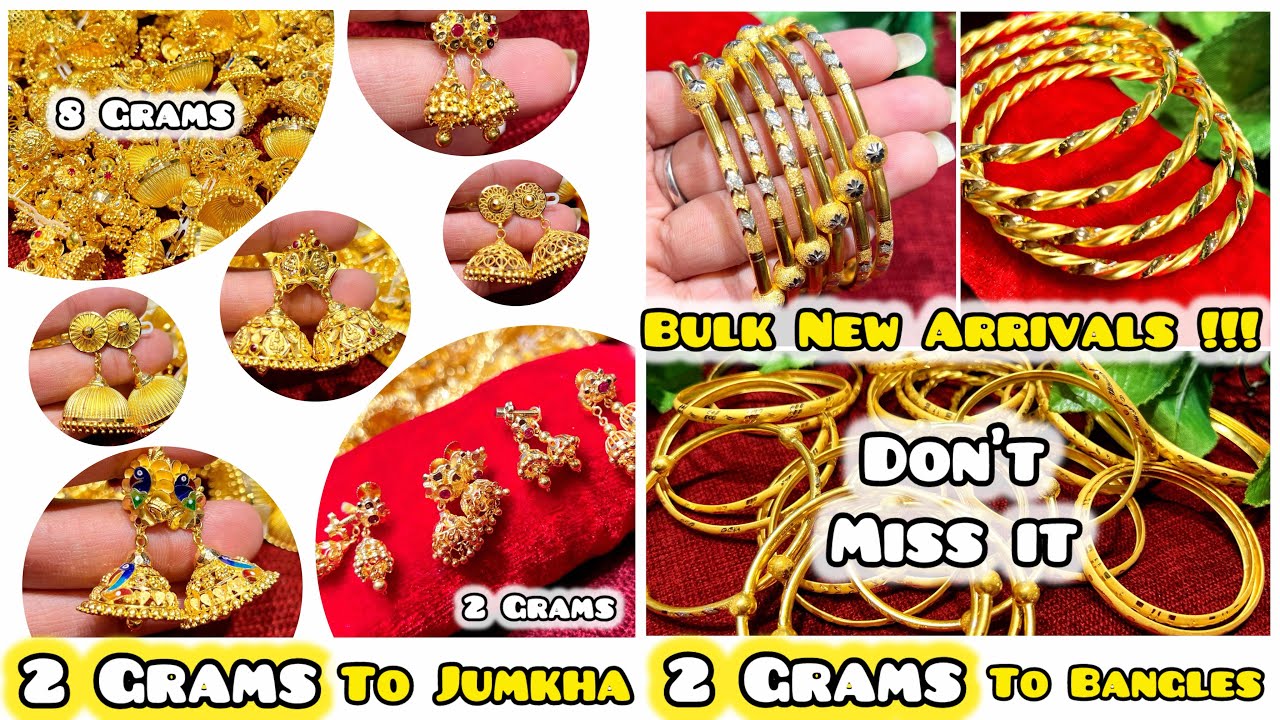 2 Grams to Bangles For Adults/ 2 Grams to Jumkha / New Arrivals ...