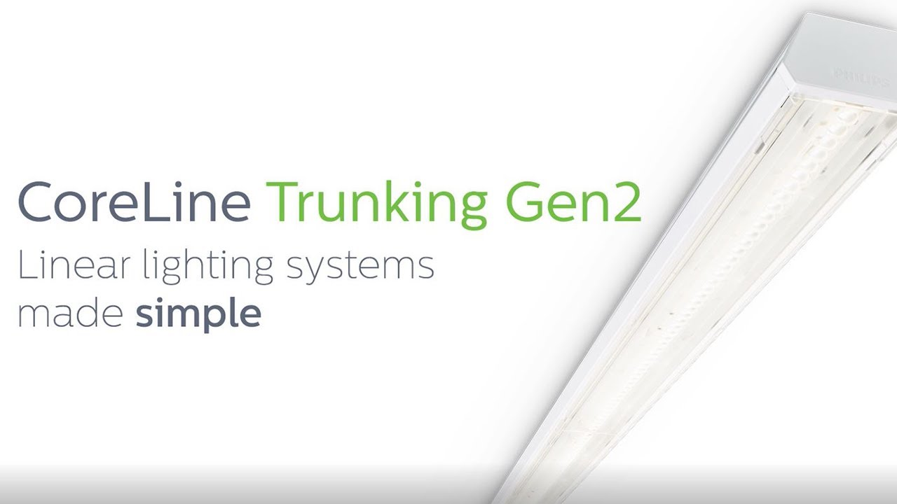CoreLine trunking gen 2 installation video - YouTube
