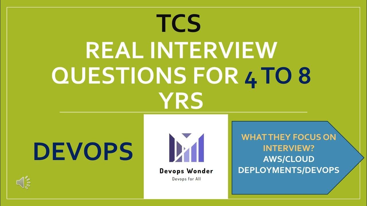 TCS Real Interview Questions for Devops 4 to 8 yrs - Devops - Devops ...