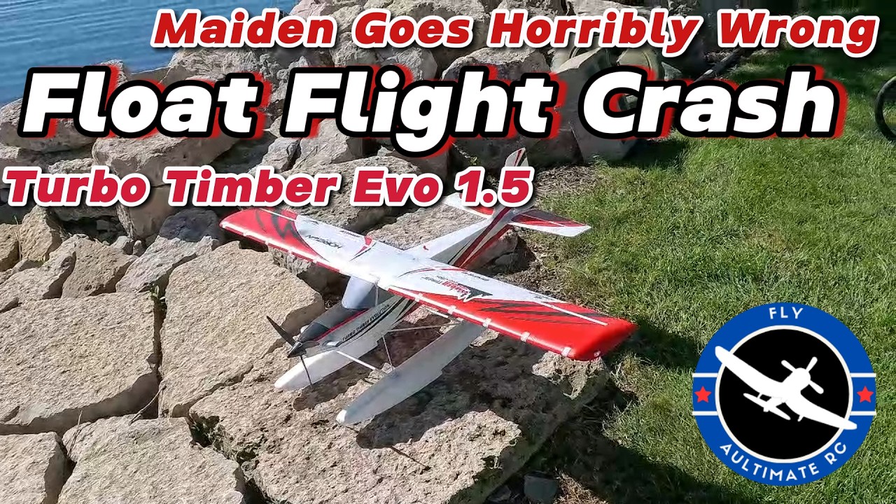Maiden Float Flight Goes Horribly Wrong: Crash of the Eflite Turbo ...