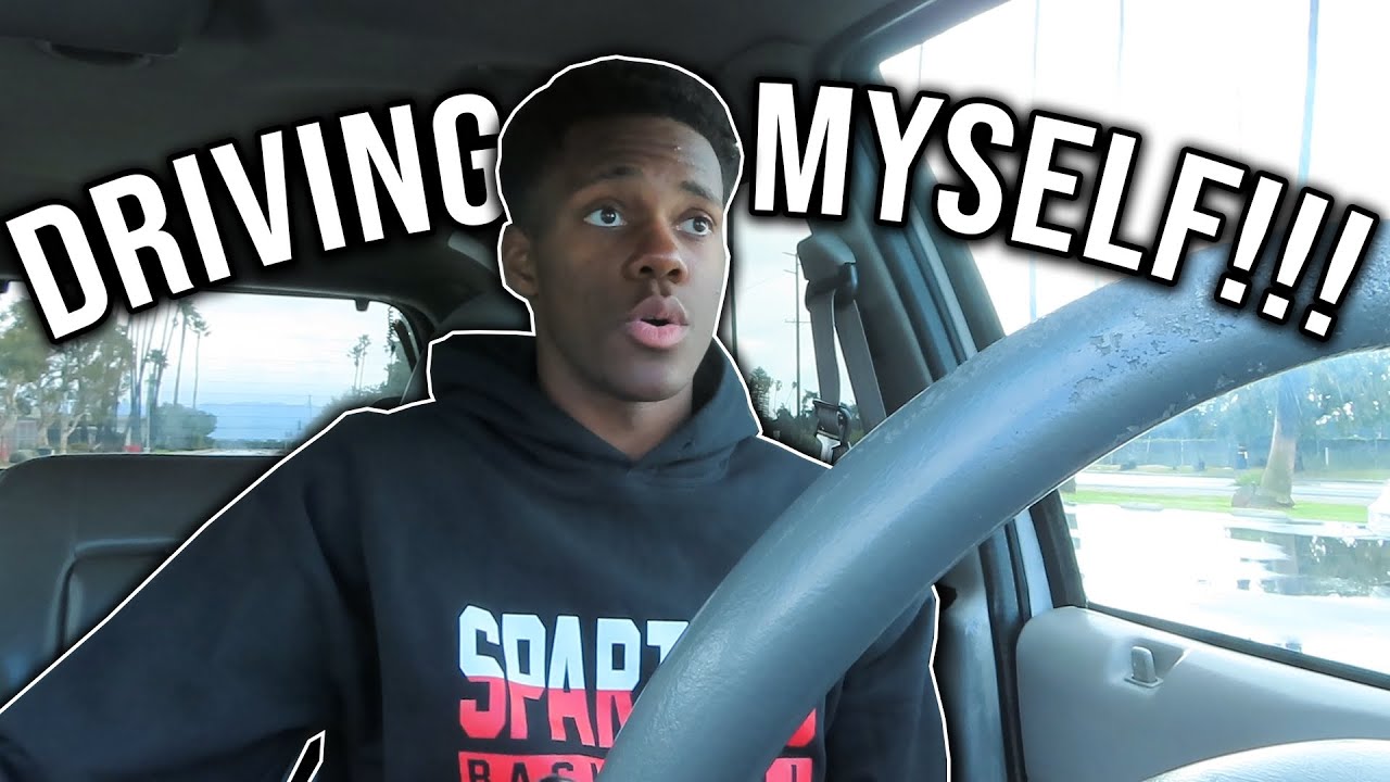 FIRST TIME DRIVING BY MYSELF!! - YouTube