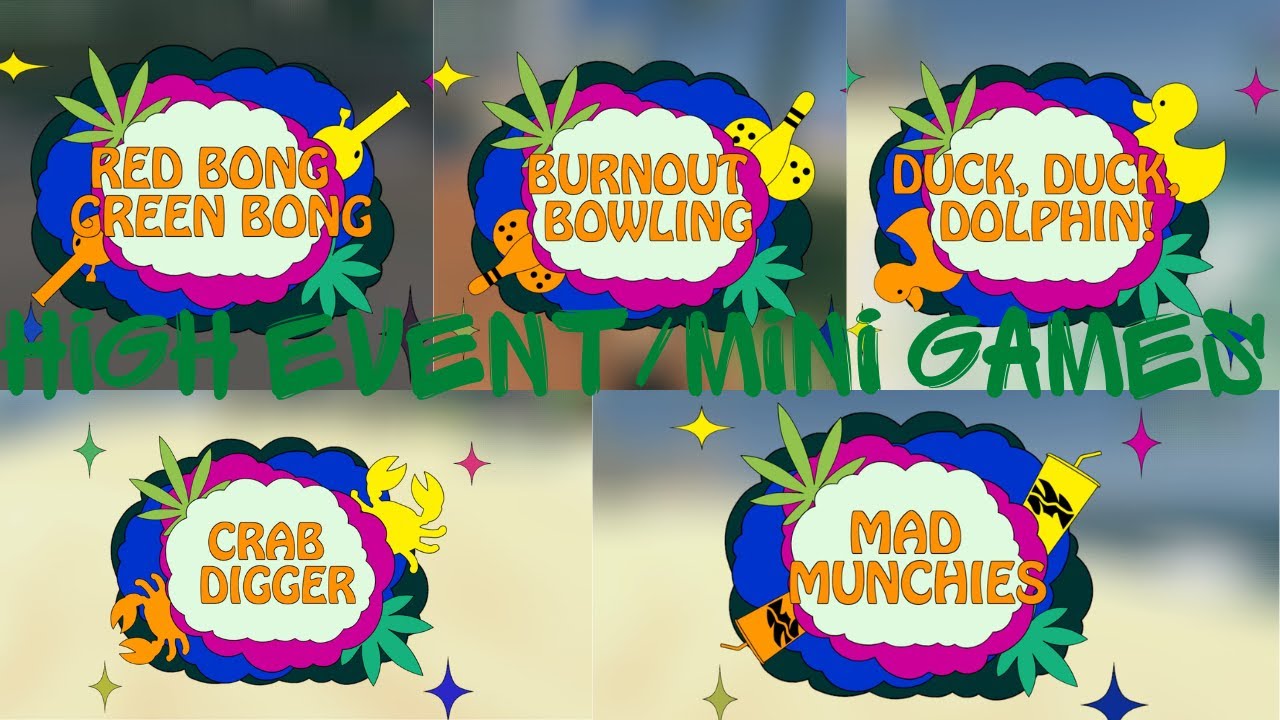 WeedShop 3 All High Events/ Mini Games 2023 - YouTube